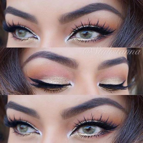 10 Beautiful Makeup Looks For Green Eyes - Femniqe